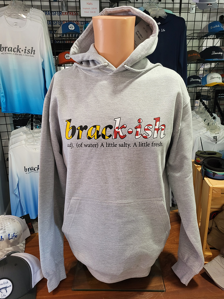 Sport Grey Hoodie – Brackish Life